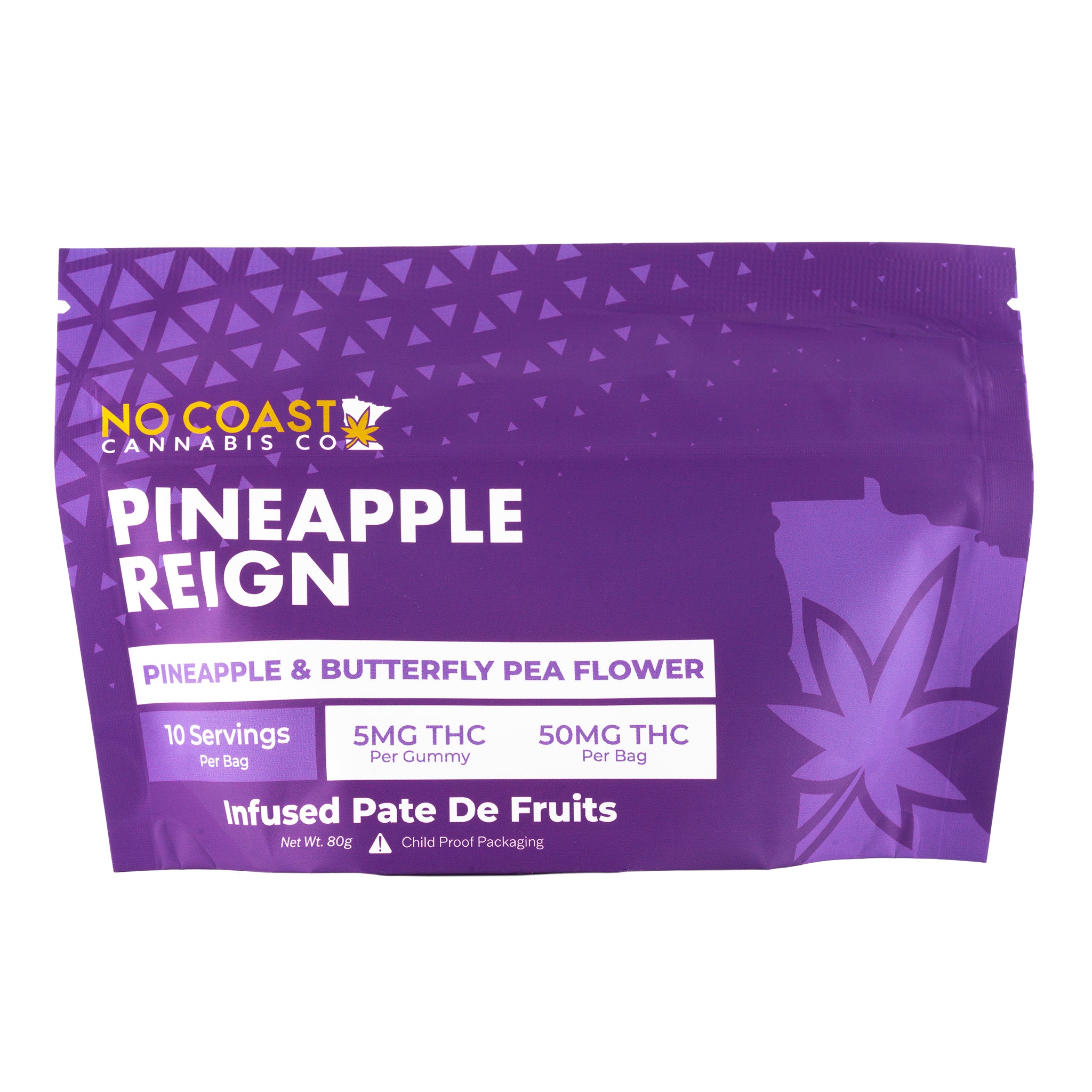 Pineapple Reign - Pâte De Fruits: Infused THC Gummies – No Coast ...